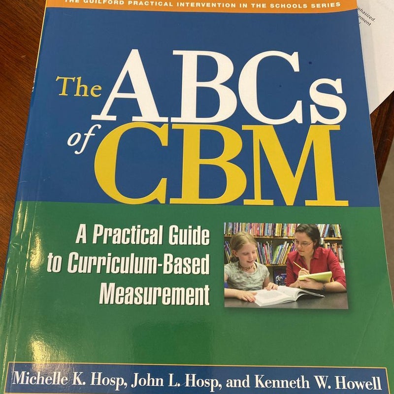 The ABCs of CBM by Michelle K. Hosp, Paperback | Pangobooks