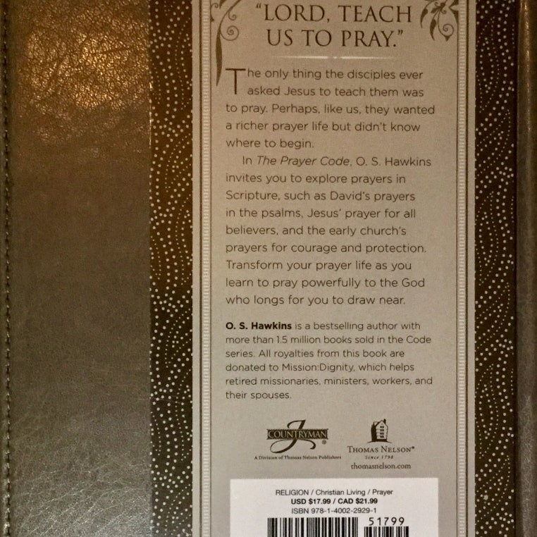 The Prayer Code by O. S. Hawkins, Hardcover | Pangobooks
