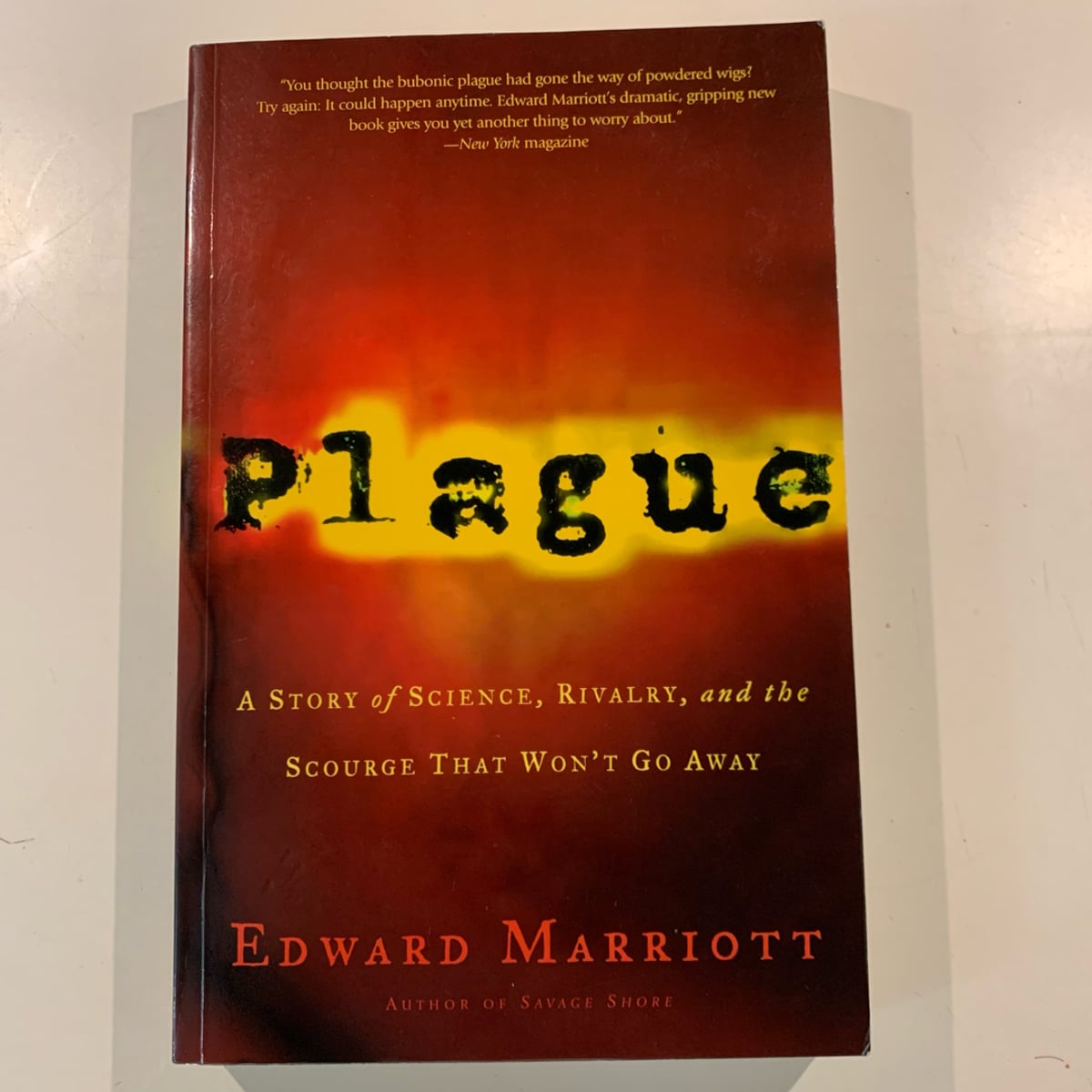 Plague by Edward Marriott, Paperback | Pangobooks