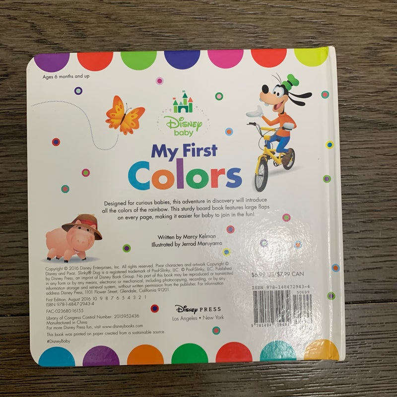 Disney Baby My First Colors