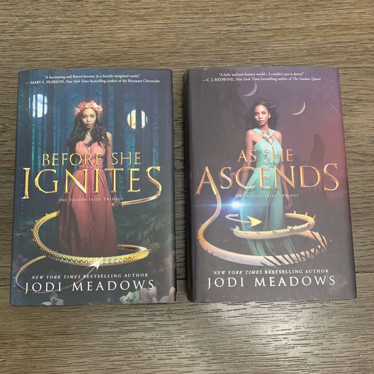 Before She Ignites & As She Ascends bundle Owl Crate edition by Jodi ...