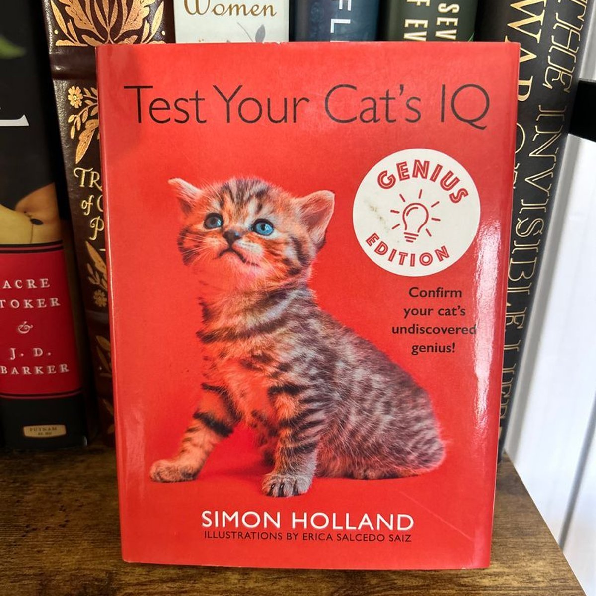 Test Your Cat's IQ Genius Edition by Simon Holland