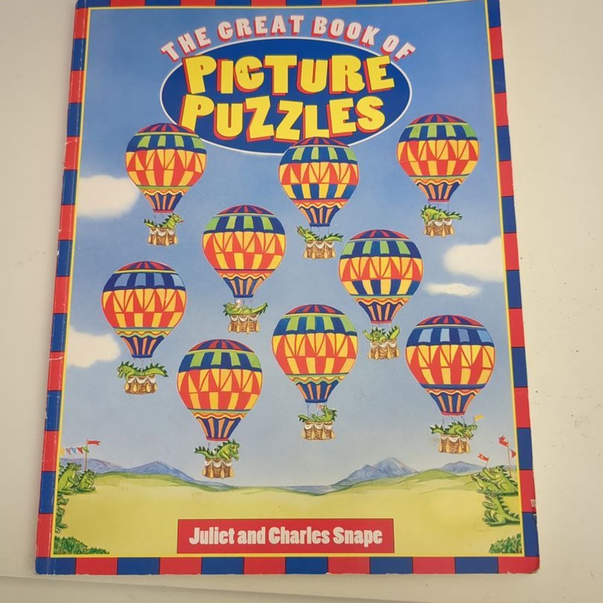 The Great Book of Picture Puzzles by Juliet Snape, Paperback | Pangobooks