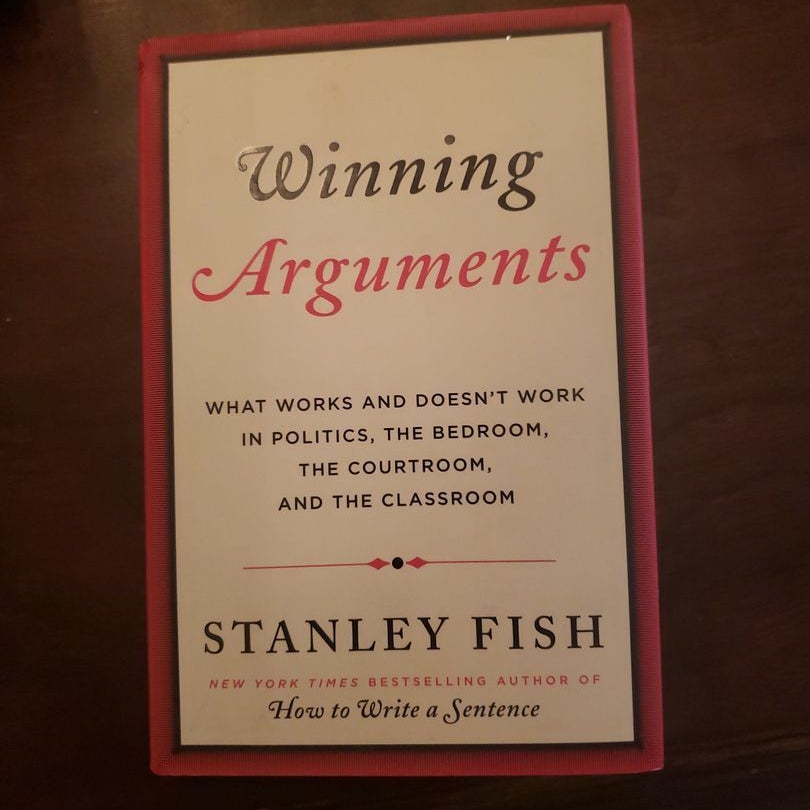 Winning arguments by Stanley Fish, Hardcover | Pangobooks
