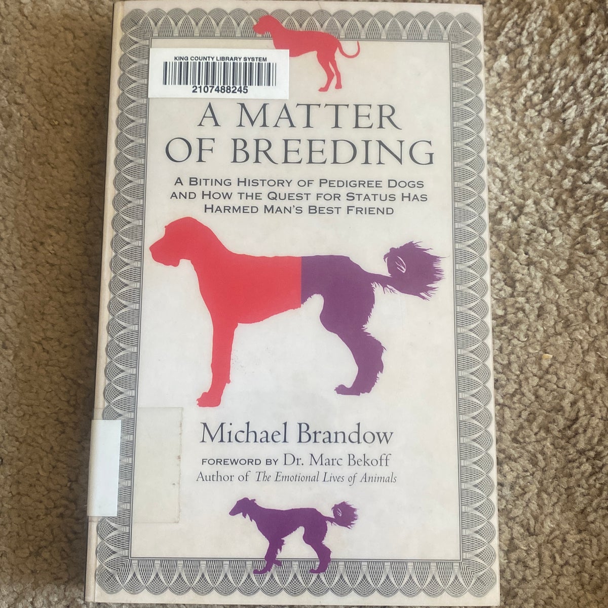 A Matter of Breeding by Michael Brandow