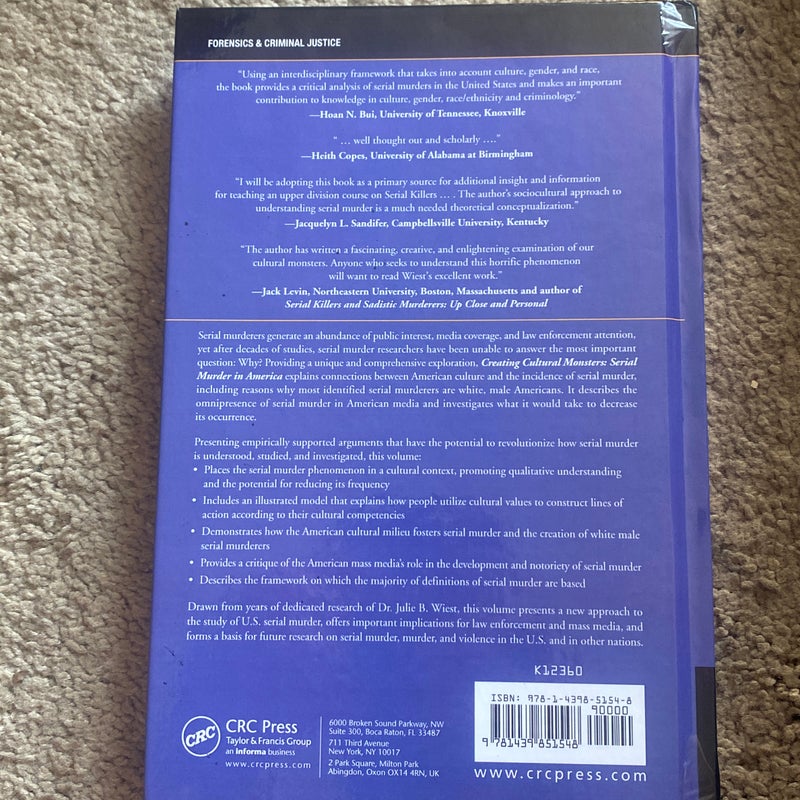 Creating Cultural Monsters by Julie B. Wiest