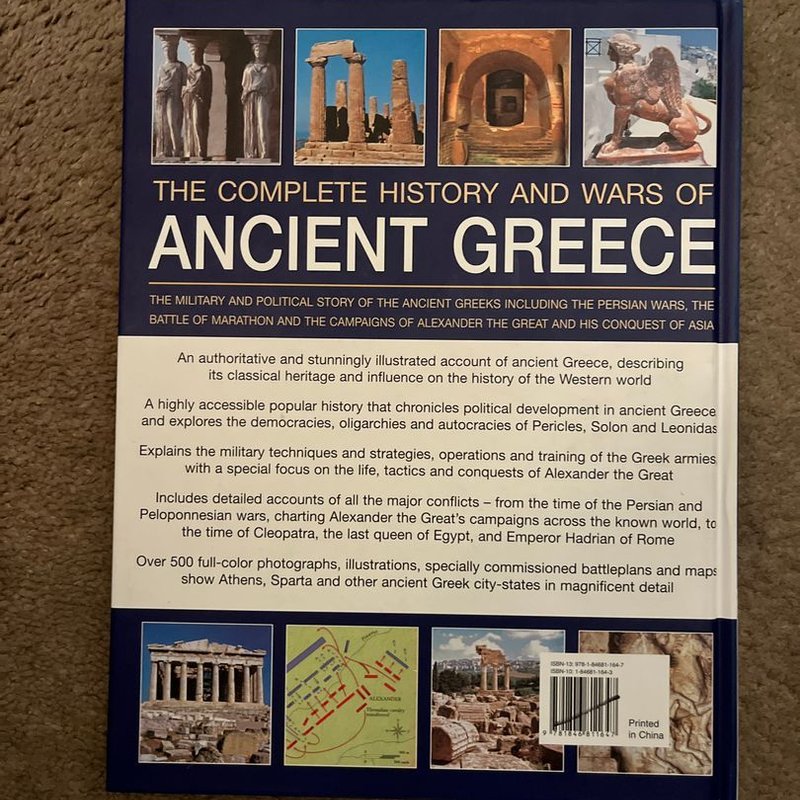 The Complete History and Wars of Ancient Greece by Nigel Rodgers