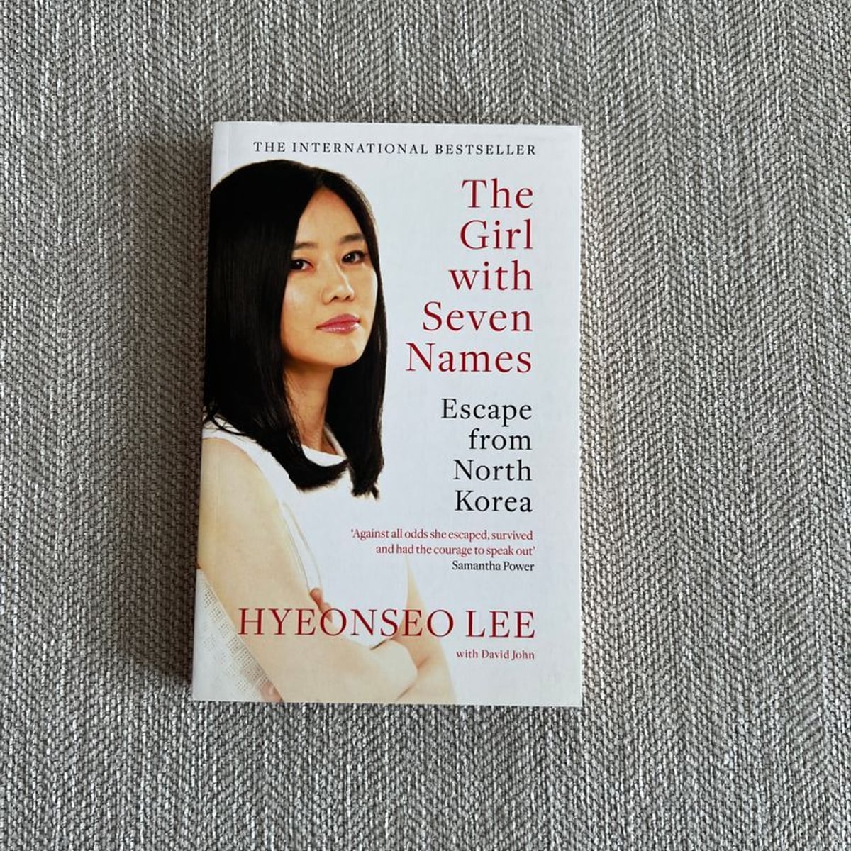The Girl with Seven Names by Hyeonseo Lee, David John