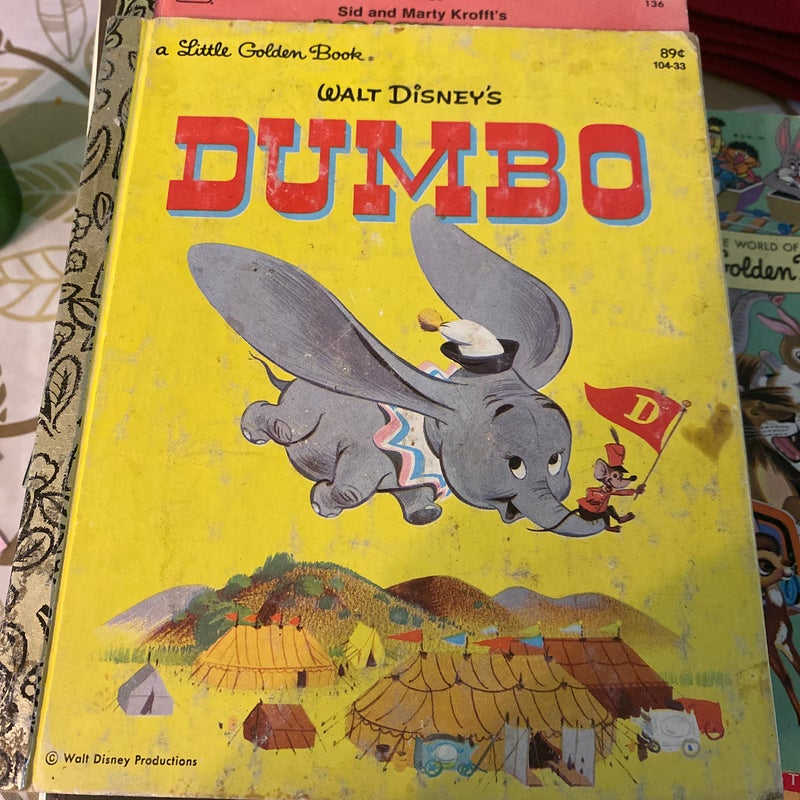 Dumbo by A little golden book, Hardcover | Pangobooks