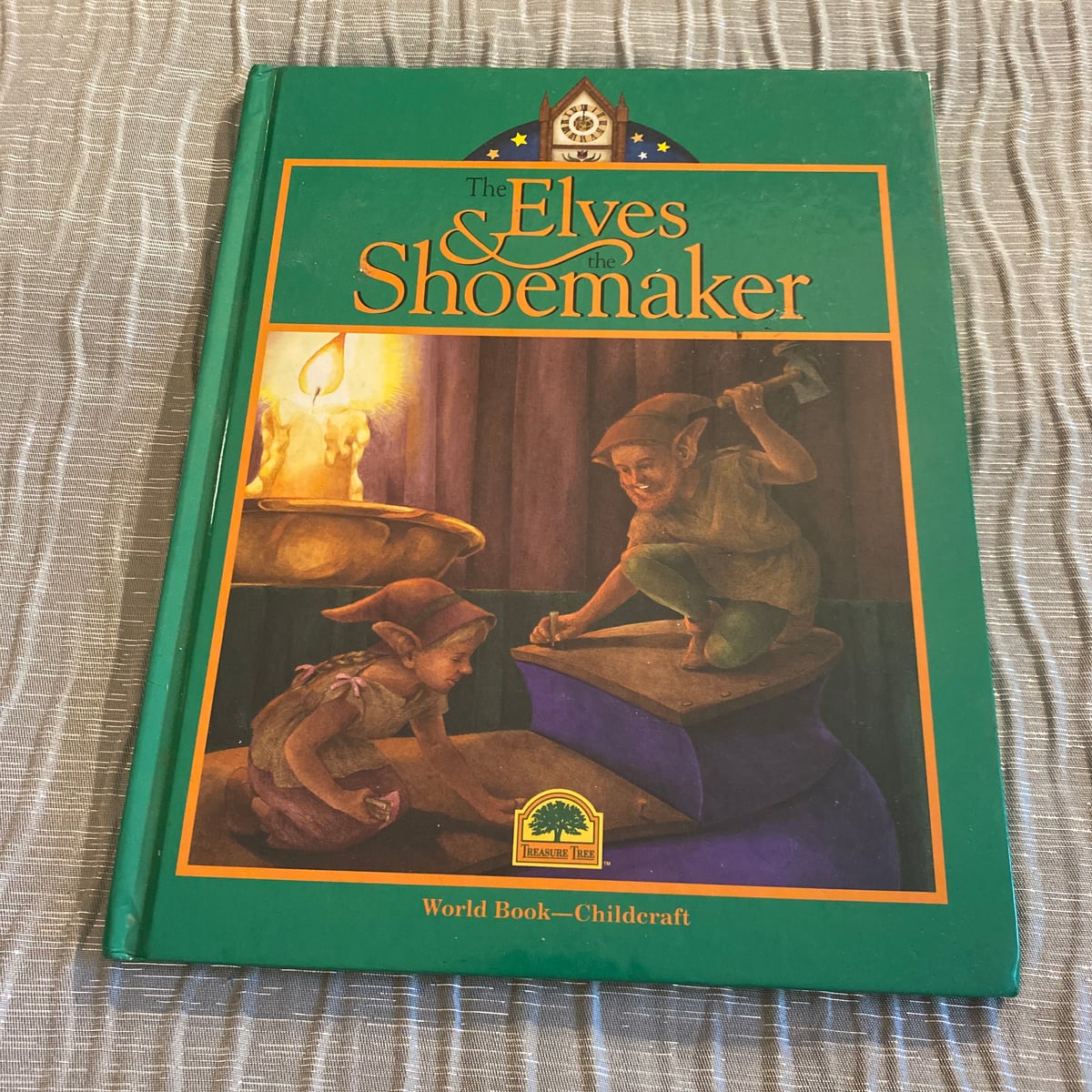 The Elves and the Shoemaker by Seva Spanos, Jacob Grimm