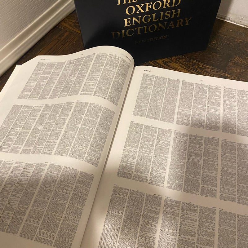 The Compact Oxford English Dictionary The Compact Oxford English Dictionary