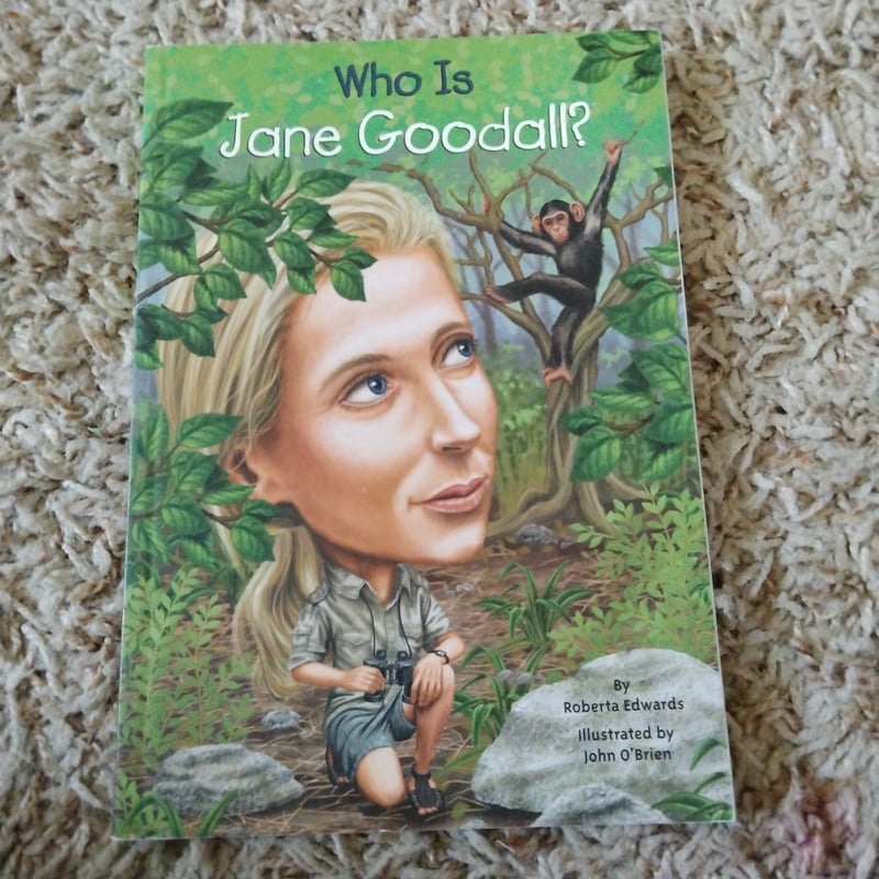 Who Is Jane Goodall? by Roberta Edwards, Paperback | Pangobooks