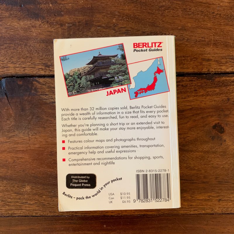 Japan Pocket Guide by Berlitz Editors, Paperback | Pangobooks