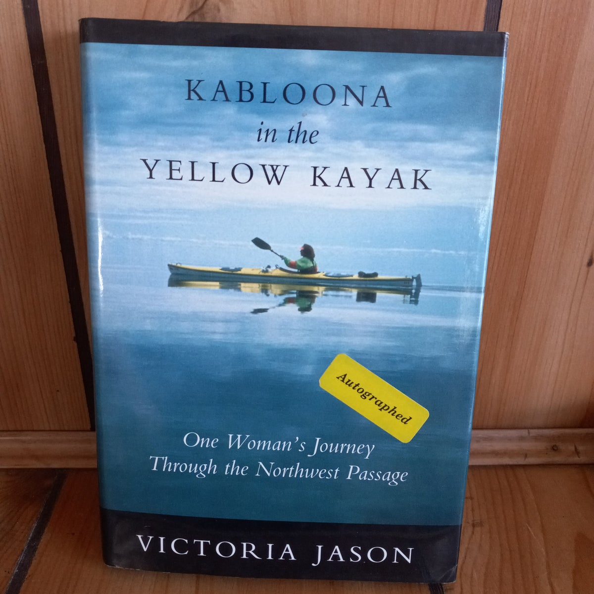 Kabloona in the Yellow Kayak by Victoria Jason