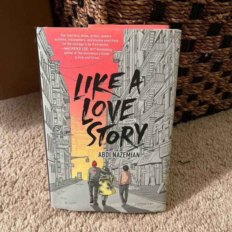 Like a Love Story by Abdi Nazemian, Hardcover | Pangobooks