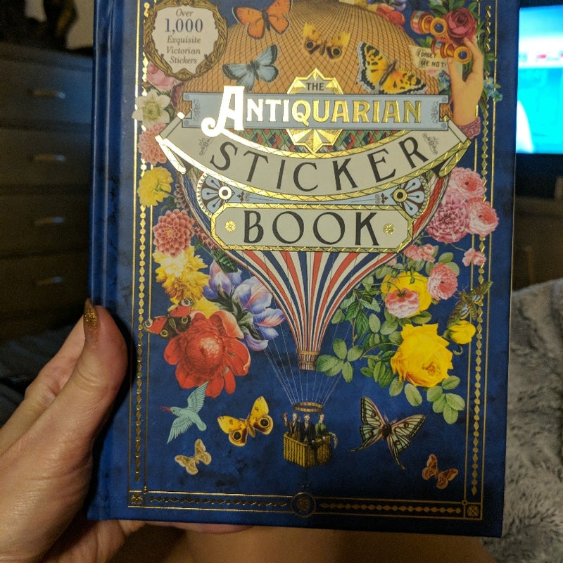 The Antiquarian Sticker Book by Odd Dot | Pangobooks