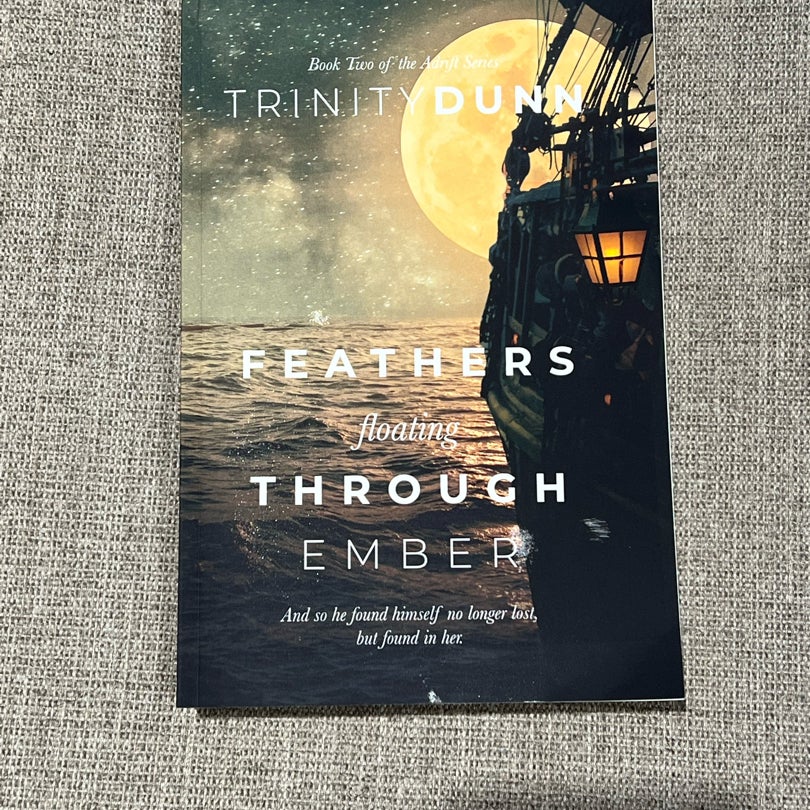 Feathers Floating Through Ember by Trinity Dunn