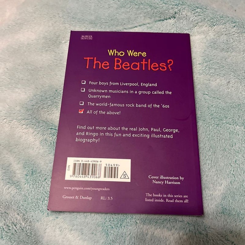Who Were the Beatles? by Geoff Edgers, Paperback | Pangobooks