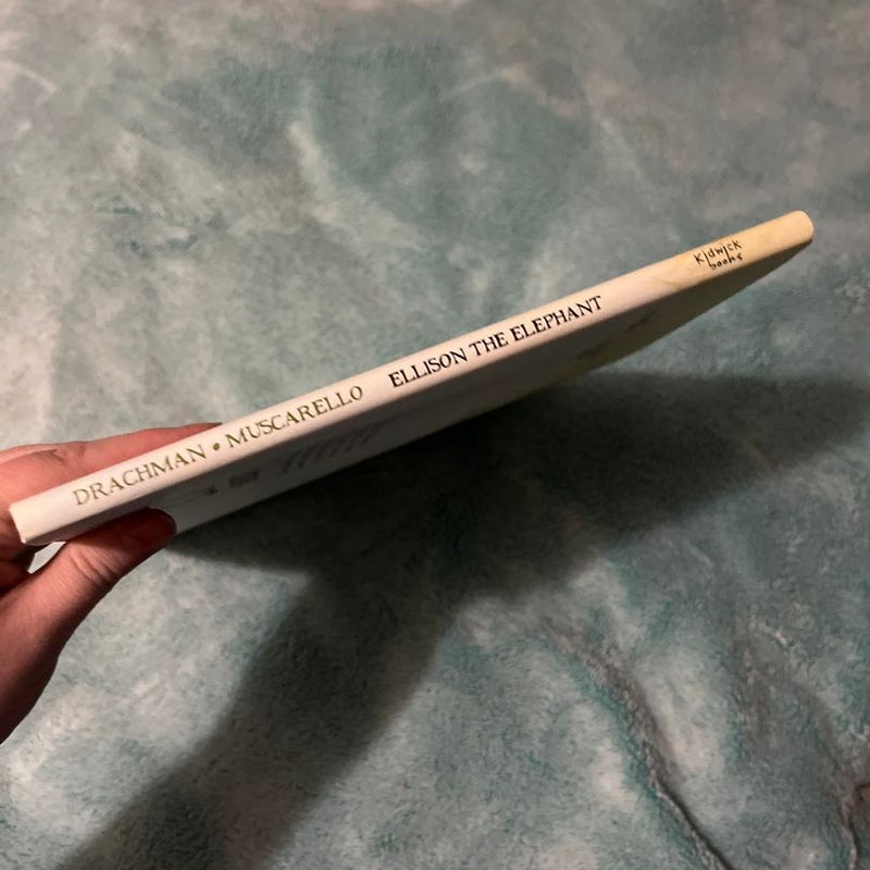 Ellison the Elephant by Eric Drachman, Hardcover | Pangobooks