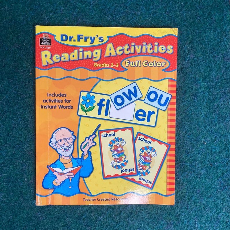 Dr. Fry's Reading Activities, Grades 2-3 by Edward Fry