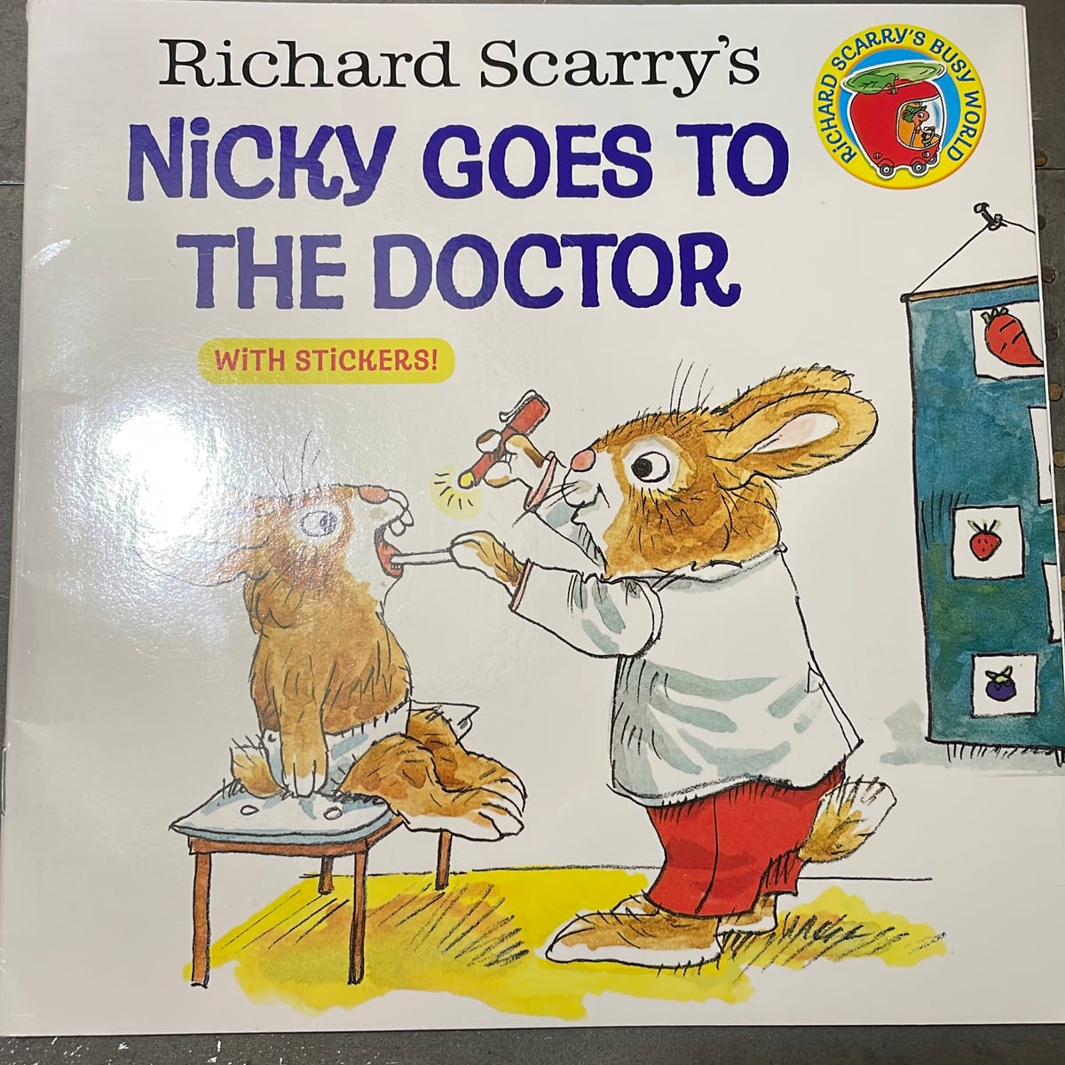 Richard Scarry's Nicky Goes to the Doctor by Richard Scarry