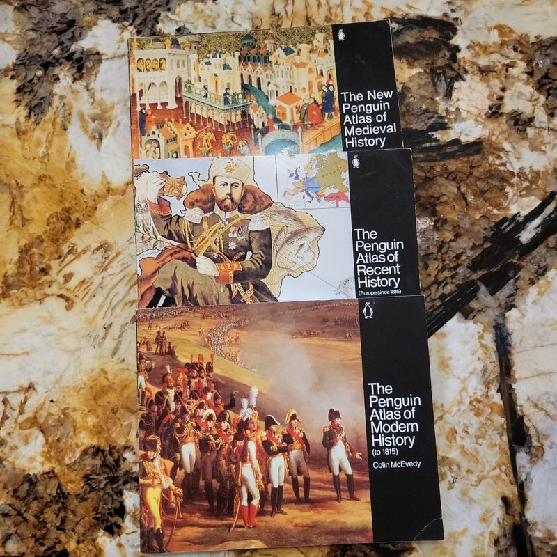 The Penguin Atlas of Modern History by Colin McEvedy