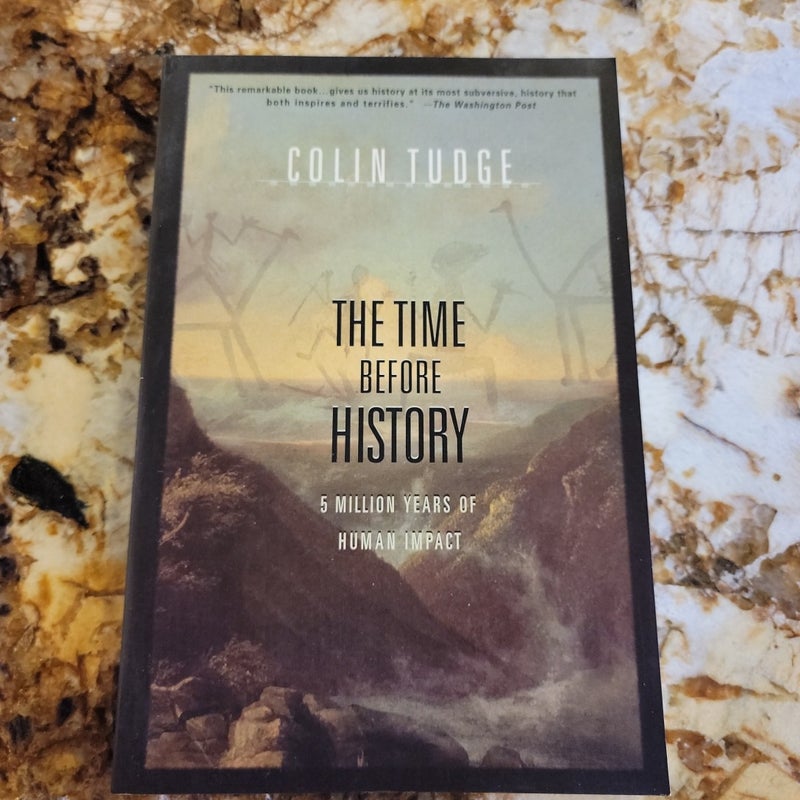 The Time Before History by Colin Tudge