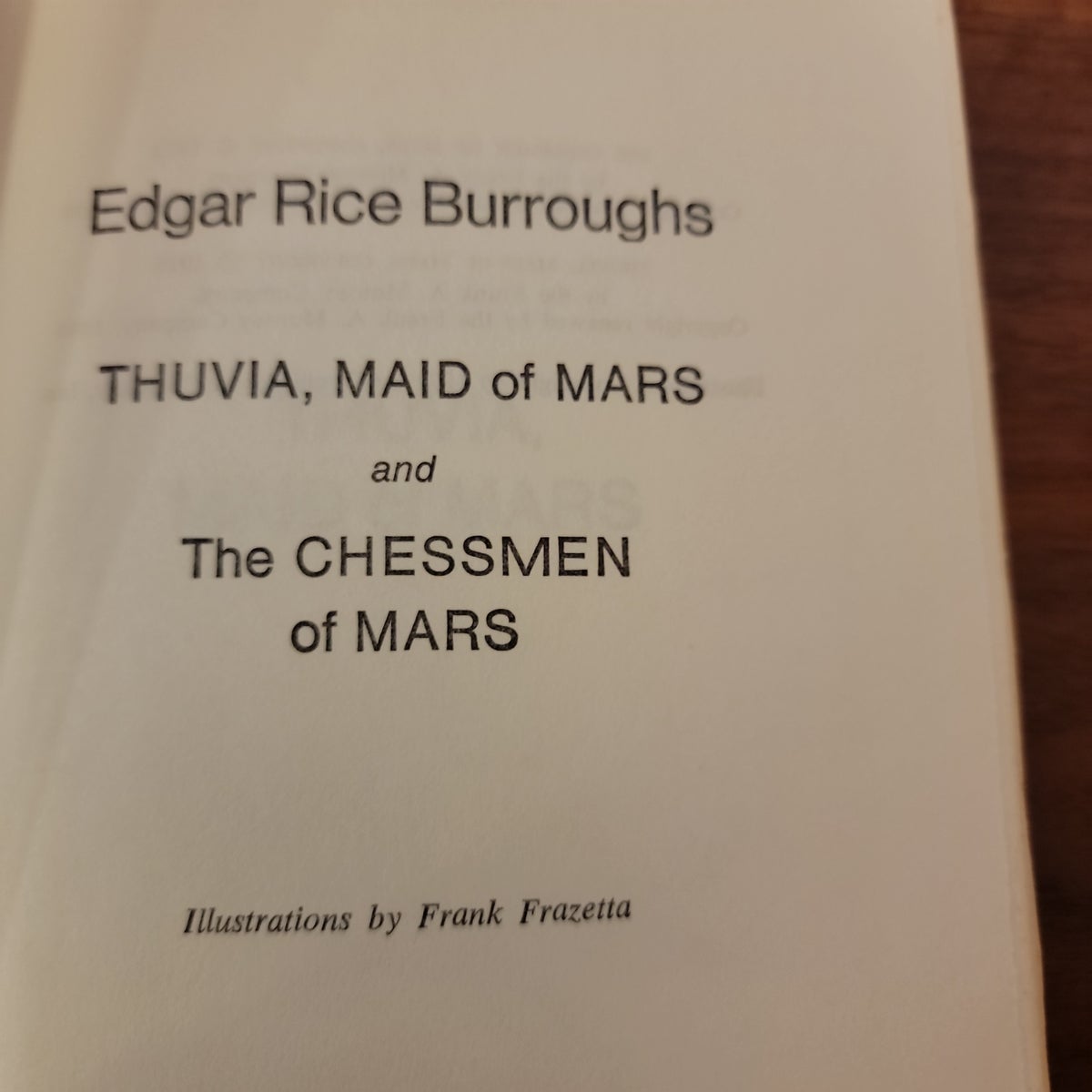 Thuvia, Maid of Mars by Edgar Rice Burroughs