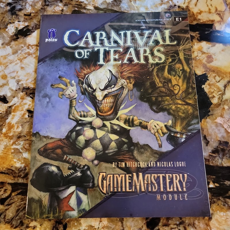 Carnival of Tears by Nicolas Logue, Tim Hitchcock
