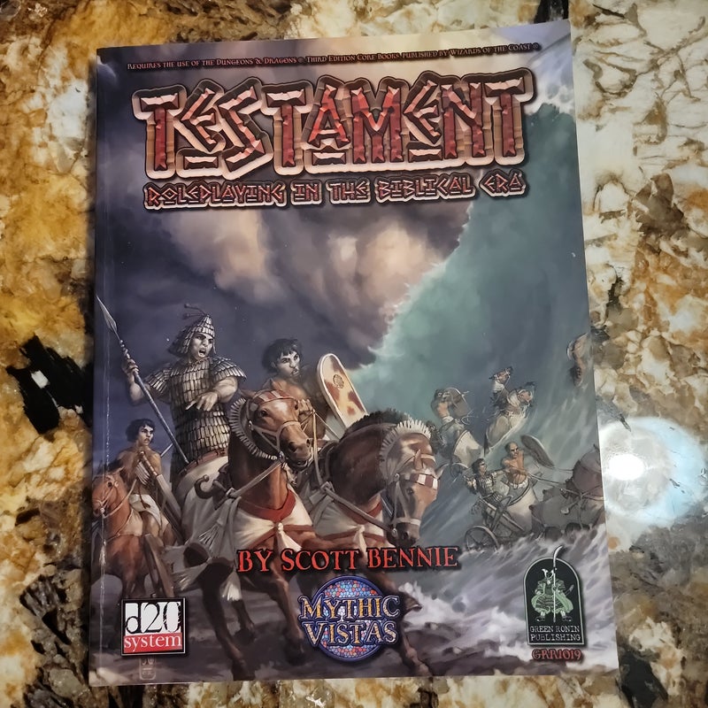 Mythic Vista - Testament by Scott Bennie, Paperback | Pangobooks