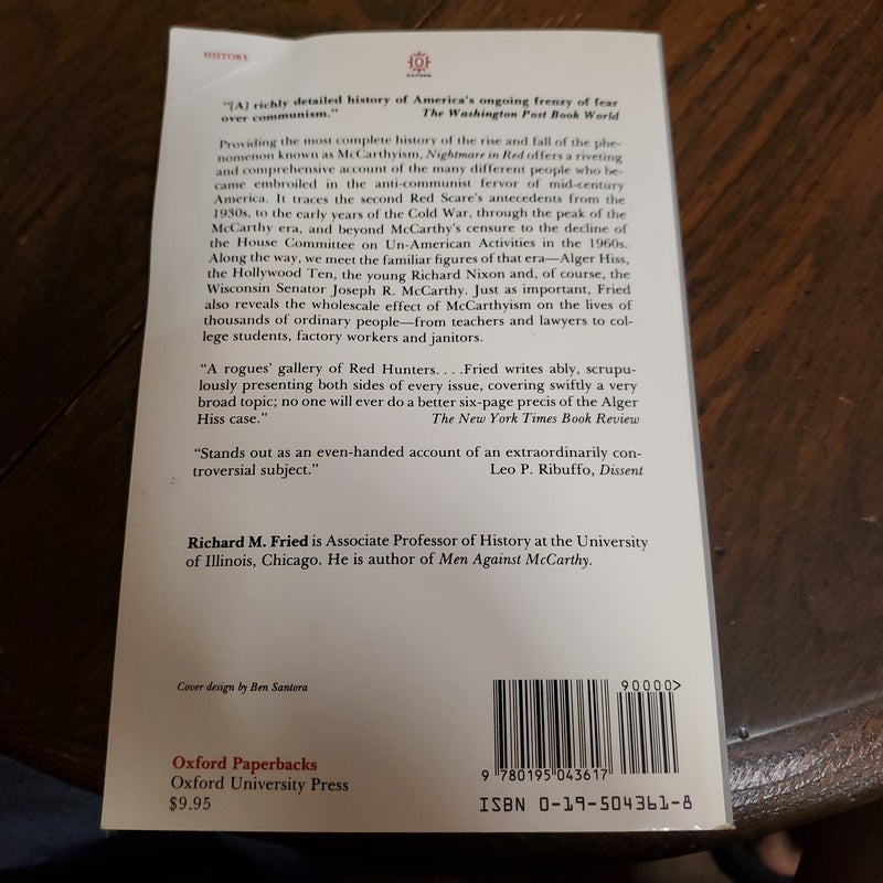 Nightmare in Red by Richard M. Fried