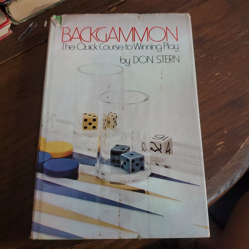 Backgammon by Don Stern, Hardcover | Pangobooks