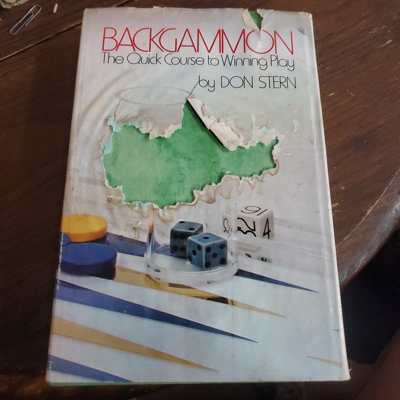 Backgammon by Don Stern, Hardcover | Pangobooks