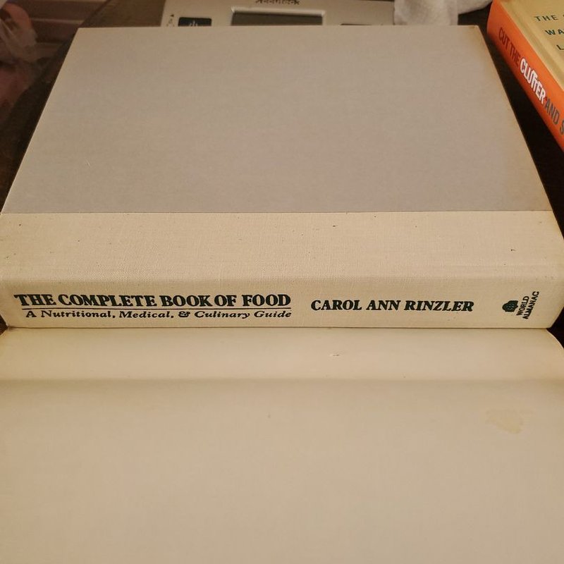 The Complete Book of Food by Carol Ann Rinzler, Hardcover | Pangobooks