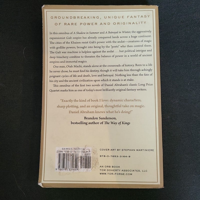 Shadow and Betrayal by Daniel Abraham | Pangobooks