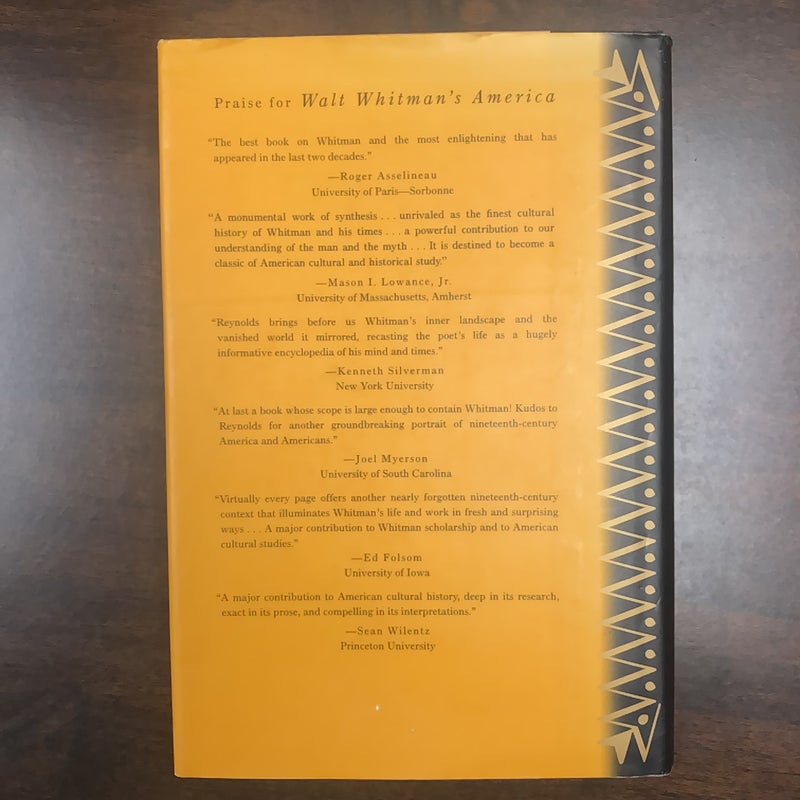 Walt Whitman's America by David S. Reynolds