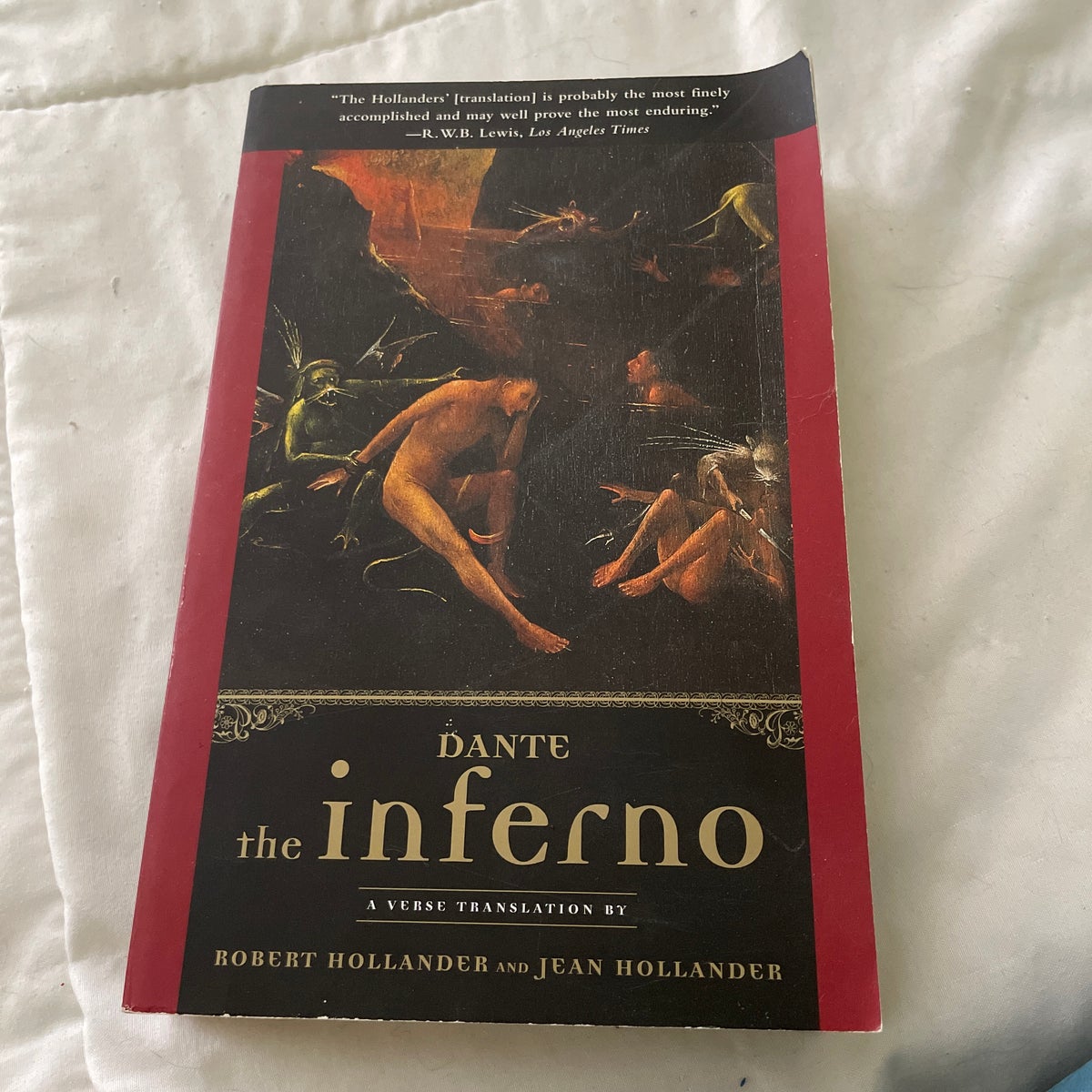 The Inferno by Dante; Robert Hollander (Translator); Jean Hollander ...