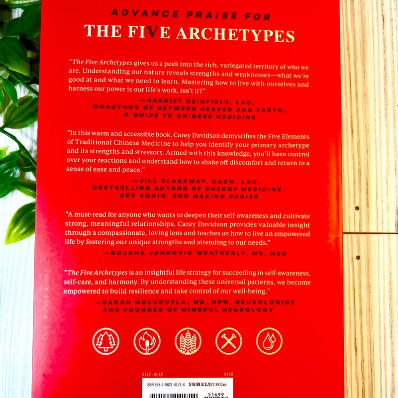 The Five Archetypes by Carey Davidson, Paperback | Pangobooks