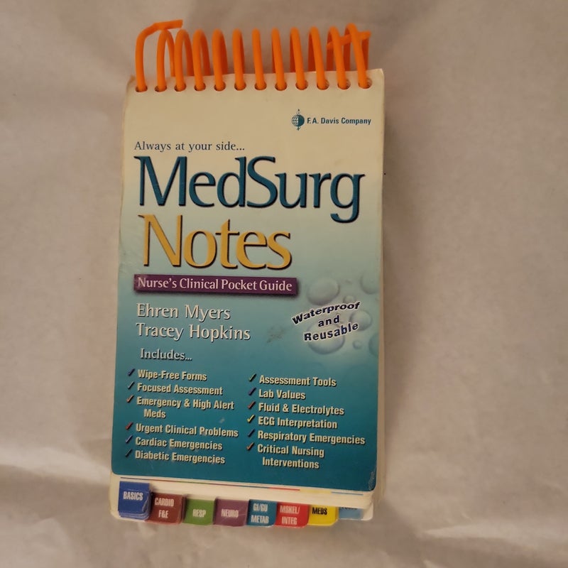 MedSurg Notes by Ehren Myers