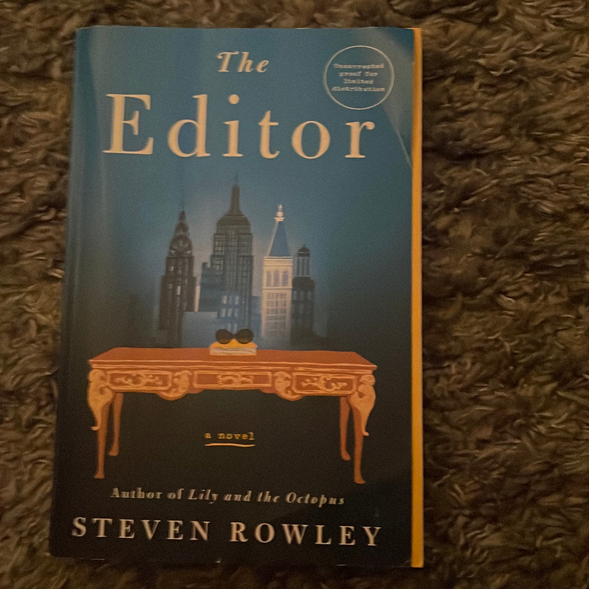 The Editor by Steven Rowley, Paperback | Pangobooks