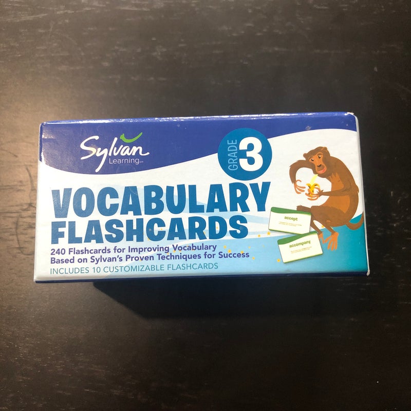 3rd Grade Vocabulary Flashcards by Sylvan Learning