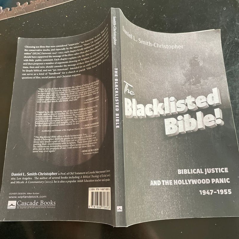 The Blacklisted Bible by Daniel L. Smith-Christopher
