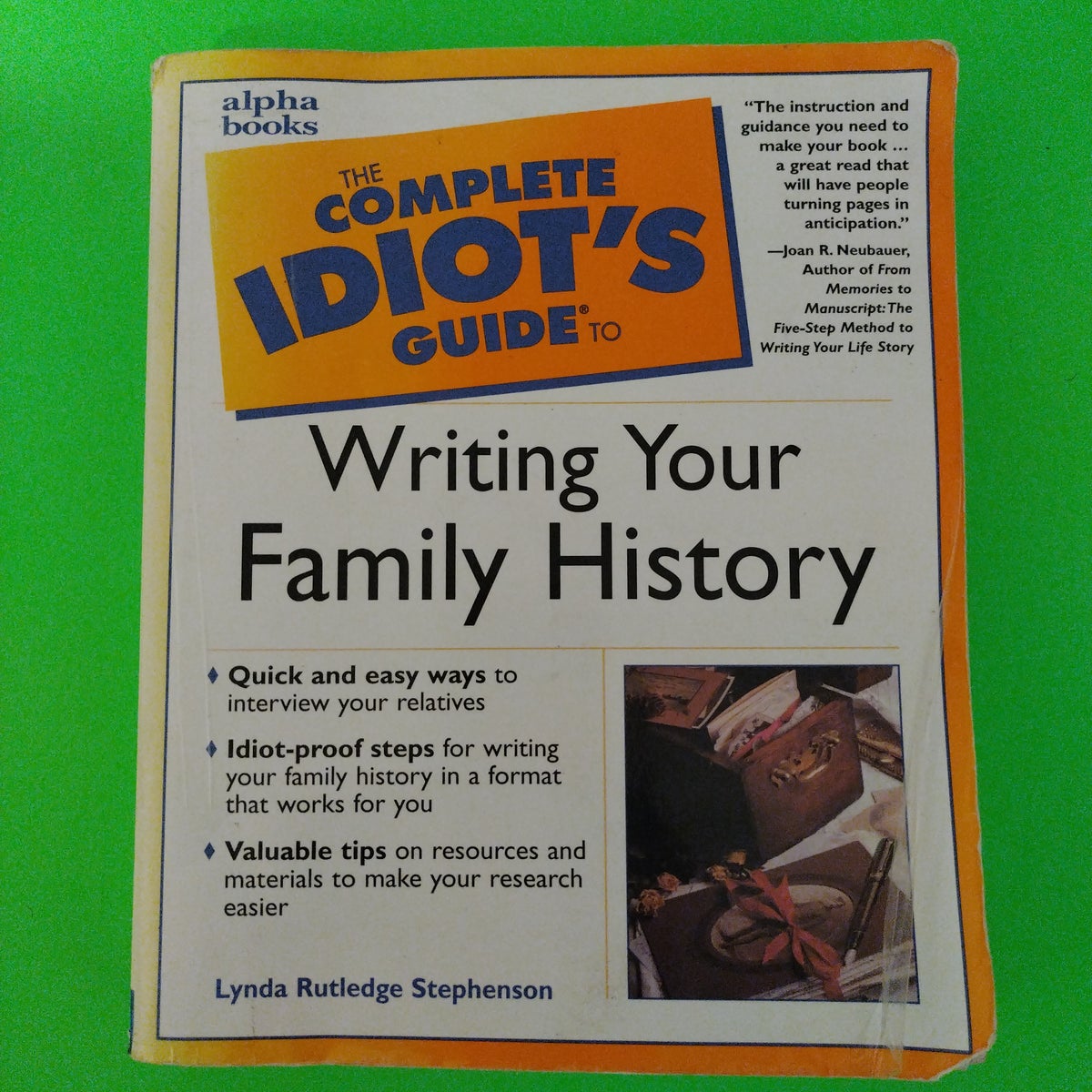 Complete Idiot's Guide to Writing Your Family History by Lynda Rutledge ...