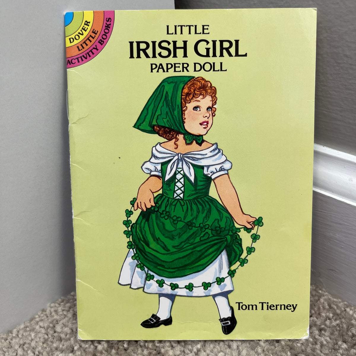 Little Irish Girl Paper Doll by Tom Tierney