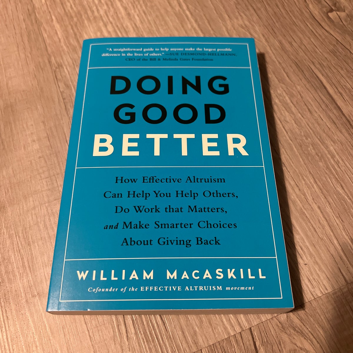 Doing Good Better by William MacAskill, Paperback | Pangobooks