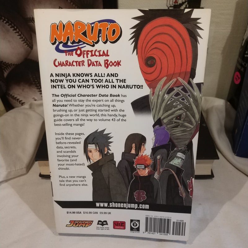 Naruto: the Official Character Data Book by Masashi Kishimoto