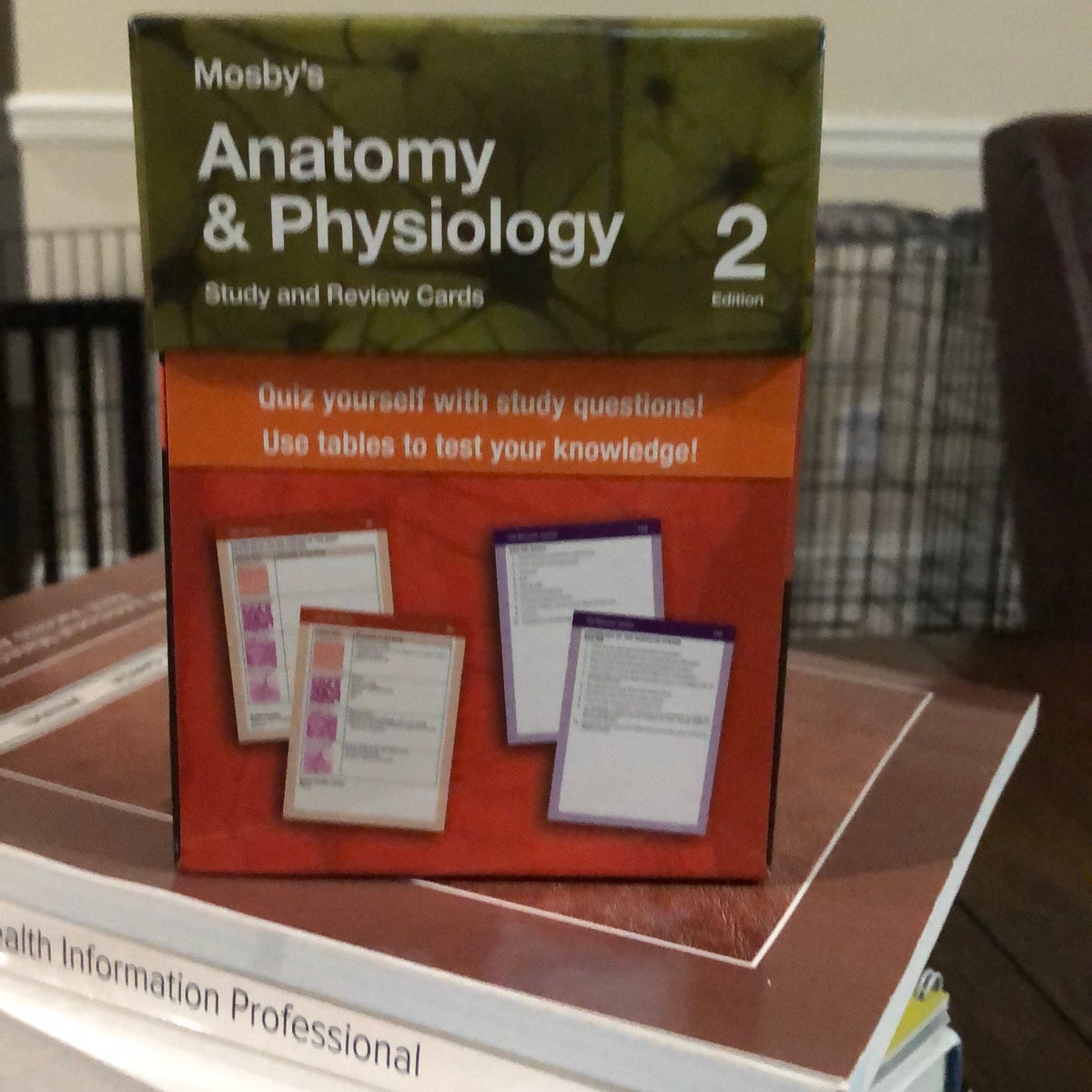 Mosby's Anatomy and Physiology Study and Review Cards by Dan Matusiak