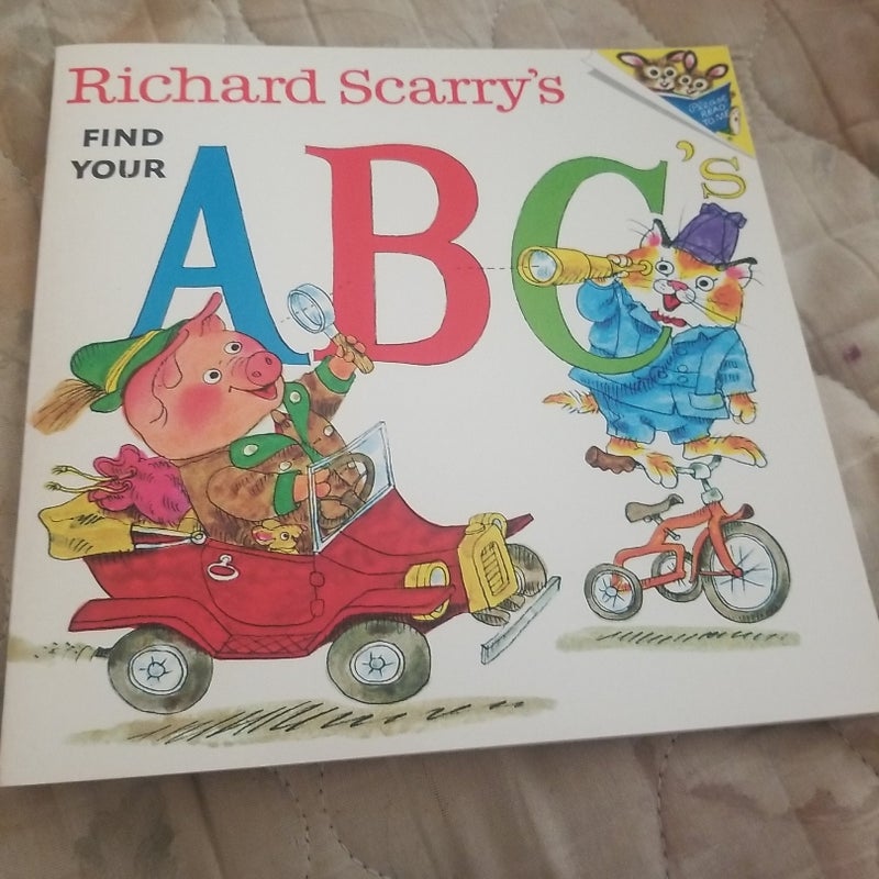 Richard Scarry's Find Your ABC's by Richard Scarry