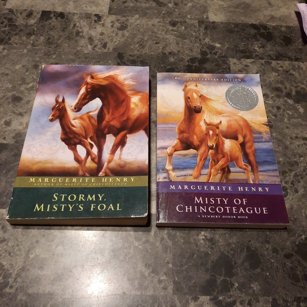 Misty of Chincoteague/ Stormy Misty's Foal by Marguerite Henry; Wesley ...