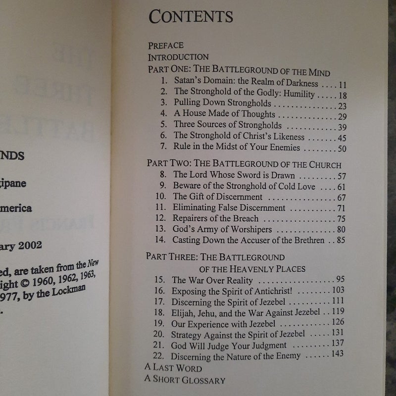 The Three Battlegrounds